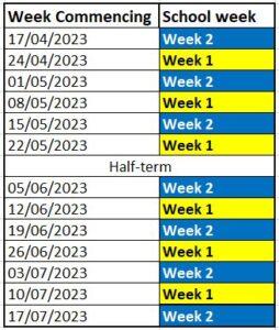 Timetable – Solway Community School